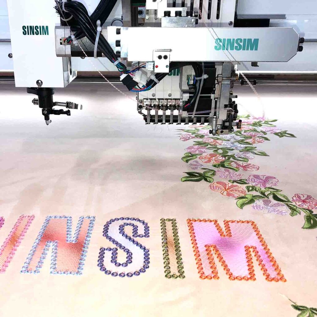 Sinsim America – Industrial Embroidery Machine